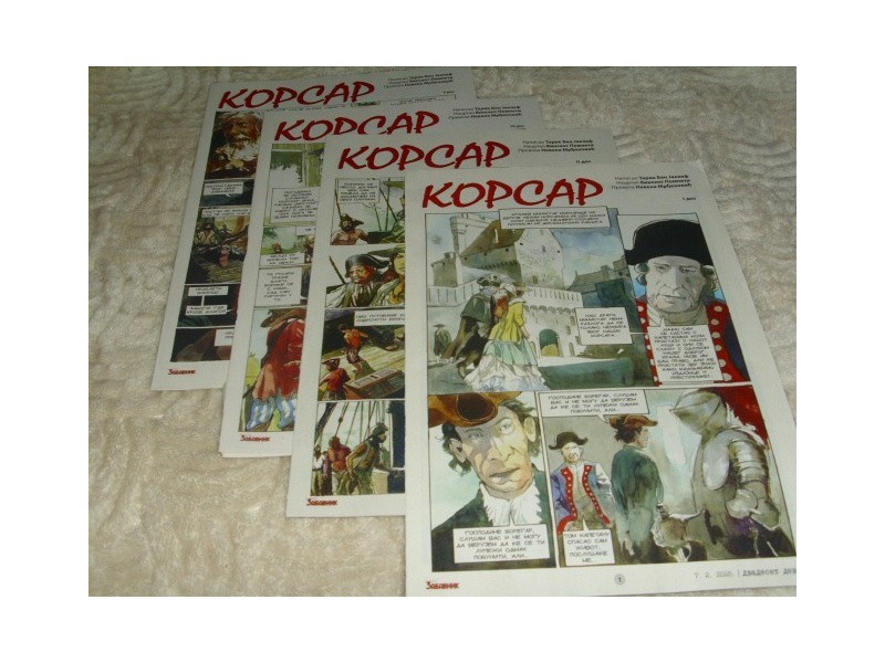 Strip iz"Pol.Zabavnika"-KORSAR-I-V