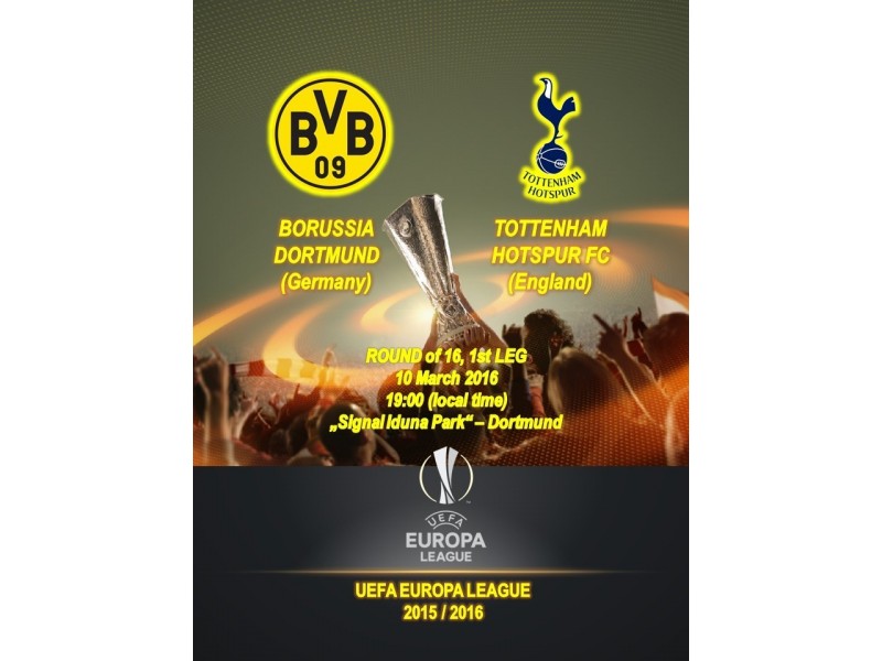 2016, BORUSSIA DORTMUND - TOTTENHAM! Liga Evrope.