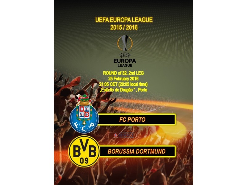 2016, PORTO - BORUSSIA DORTMUND! Liga Evrope.