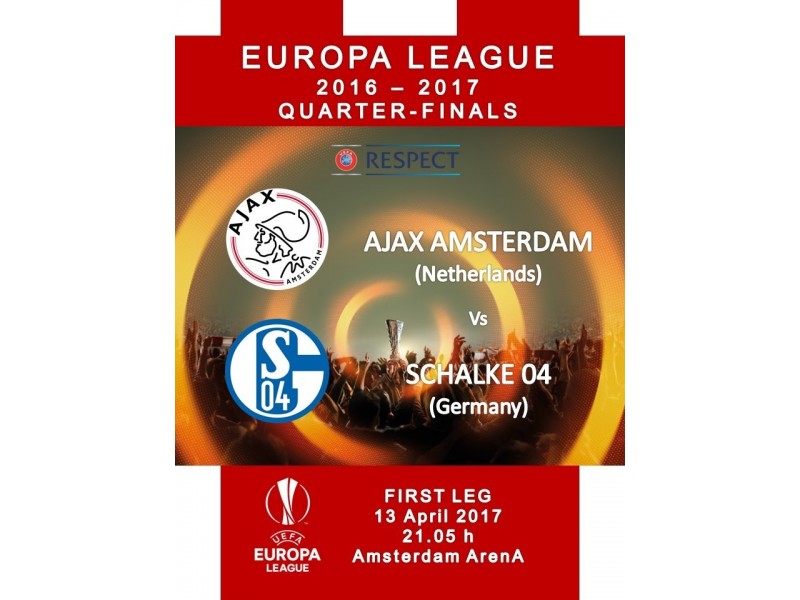 2017, AJAX - SCHALKE 04! Liga Evrope.