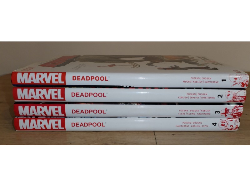 Deadpool by Posehn & Duggan Vol.1-4 Deluxe Oversized HC