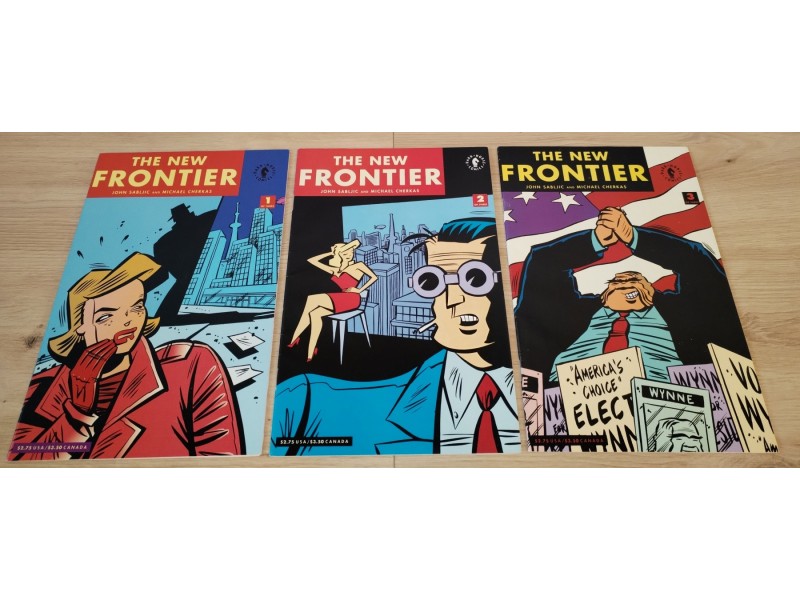 The New Frontier #1-3 (Dark Horse - KOMPLETAN SERIJAL)