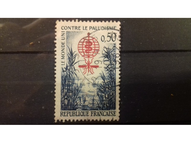 Crveni Krst - Francuska - Malarija 1962.