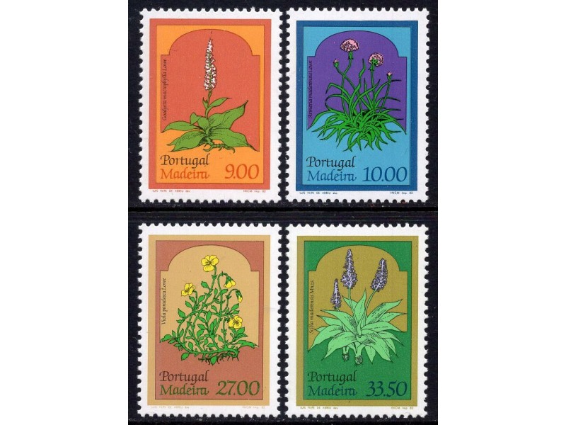 Portugal 1982. MADEIRA, Flora