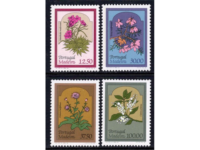 Portugal 1983. MADEIRA, Flora