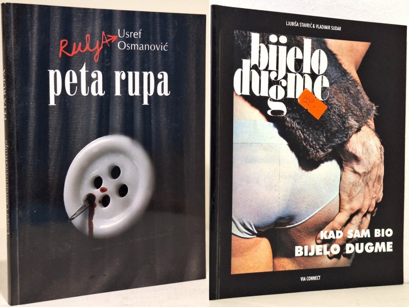 BIJELO DUGME 2 knjige NEISPRIČANE PRIČE RASPRODAJAAAAAA