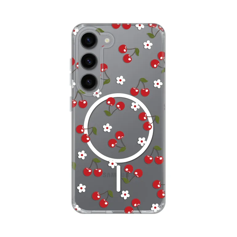 Maska Print Magsafe za Samsung S911B Galaxy S23 Cute Cherries