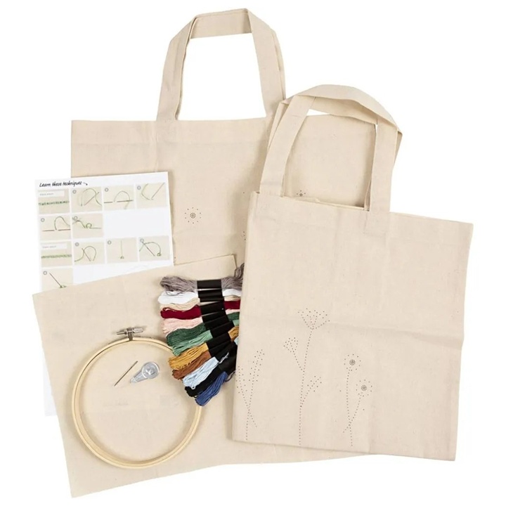 Embroideri Starter Kit | Cveće | Leptir