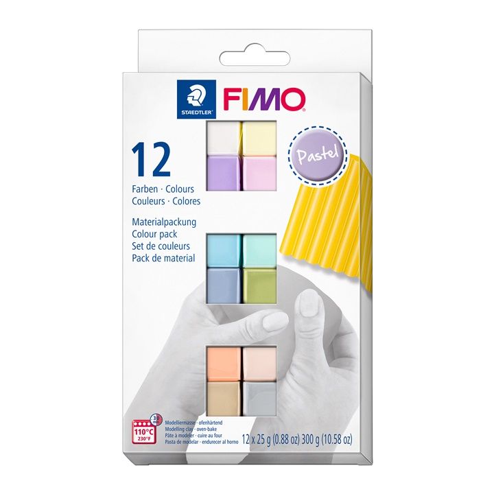 FIMO set od meke pastelne polimerne gline
