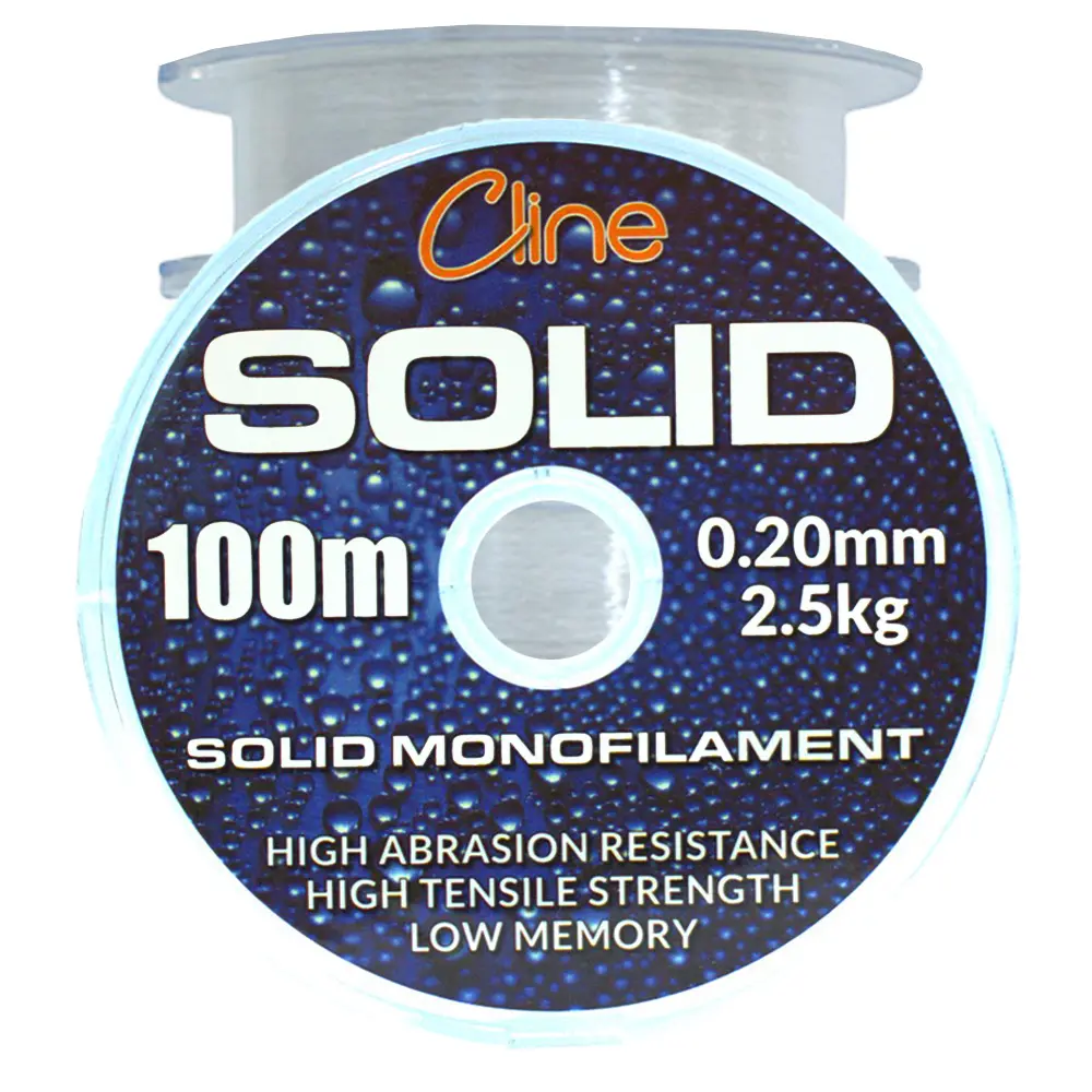 C LINE SOLID NYLON FISHING LINE  CLEAR