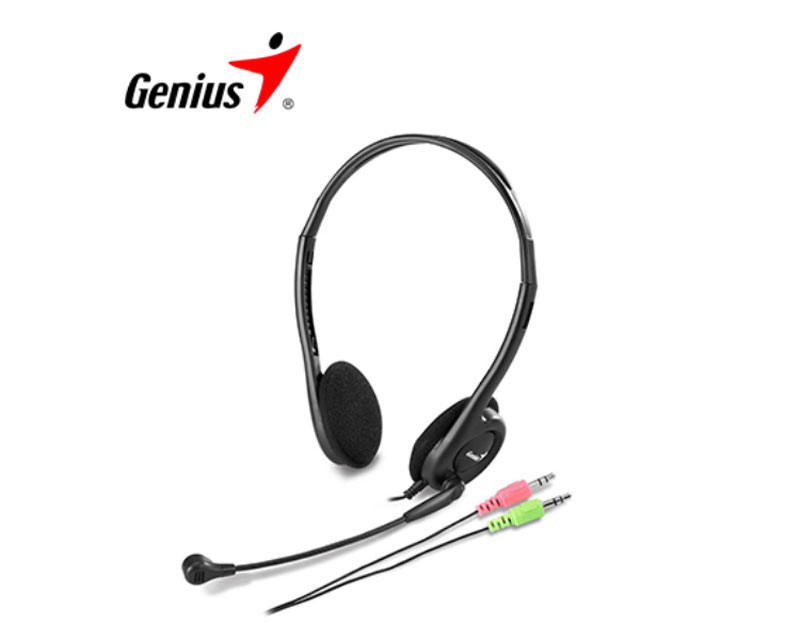 GENIUS HS-200C +Single Jack Cable slušalice sa mikrofonom