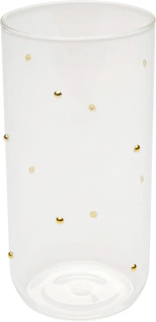 Čaša Glam Dots Gold 14cm