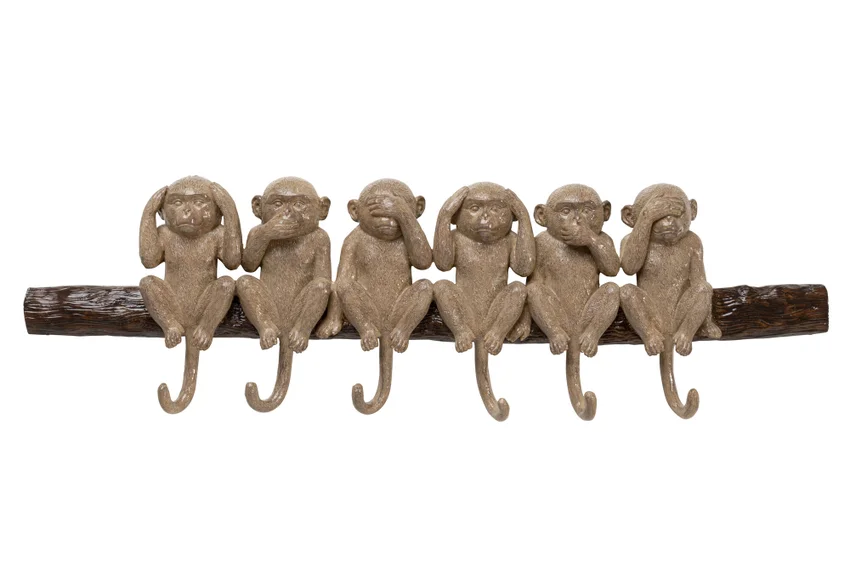 Čiviluk Six Monkeys 59cm