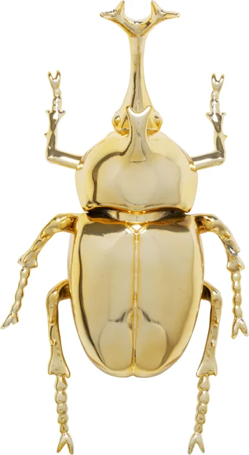 Zidna dekoracija Stag Beetle Gold 41cm