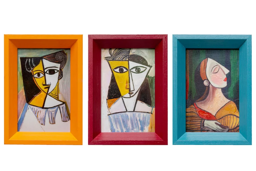 Slika Portrait Cubism 13x18cm (3/Set)