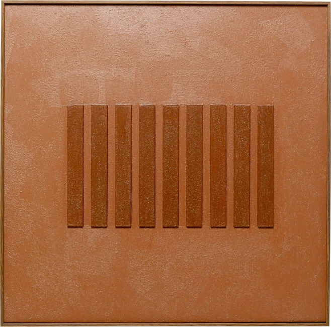 Slika na platnu Art Row Brown 100x100cm