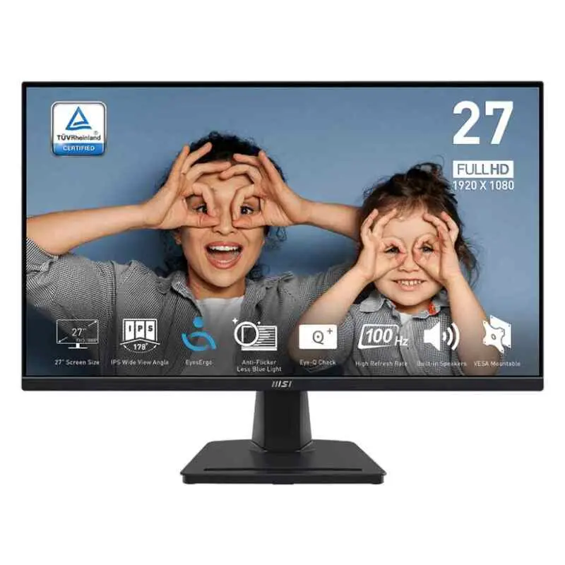 Monitor MSI 27 inča,MSI PRO MP275,IPS,FHD,100Hz,1ms,HDMI / D-SUB