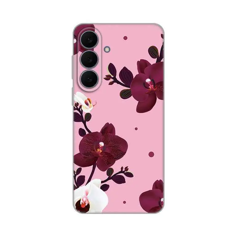 Maska silikon Print za Samsung S731B Galaxy S25 Fe Pink Orchid