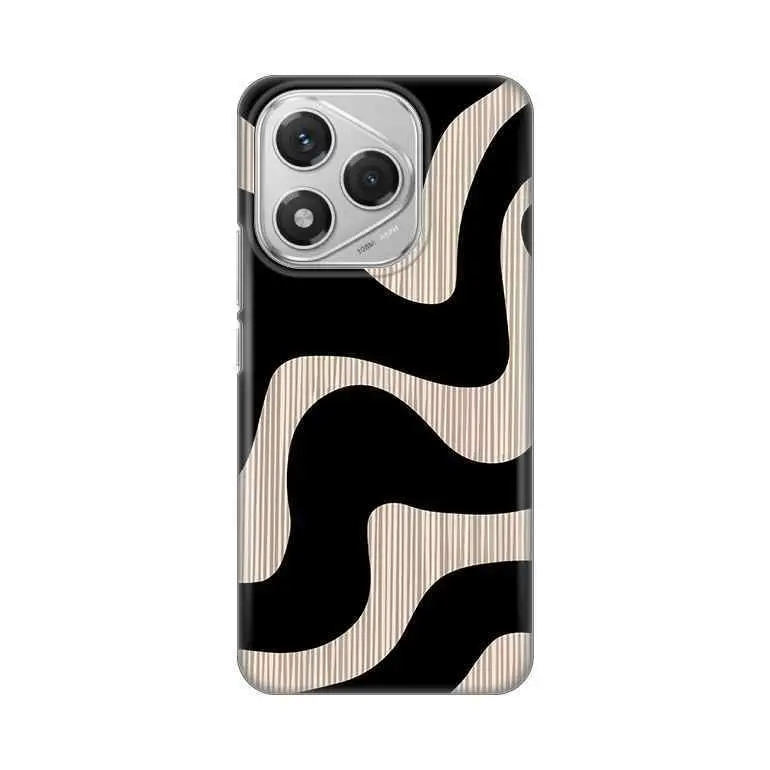 Maska silikon Print za Honor 400 Lite Black Flow
