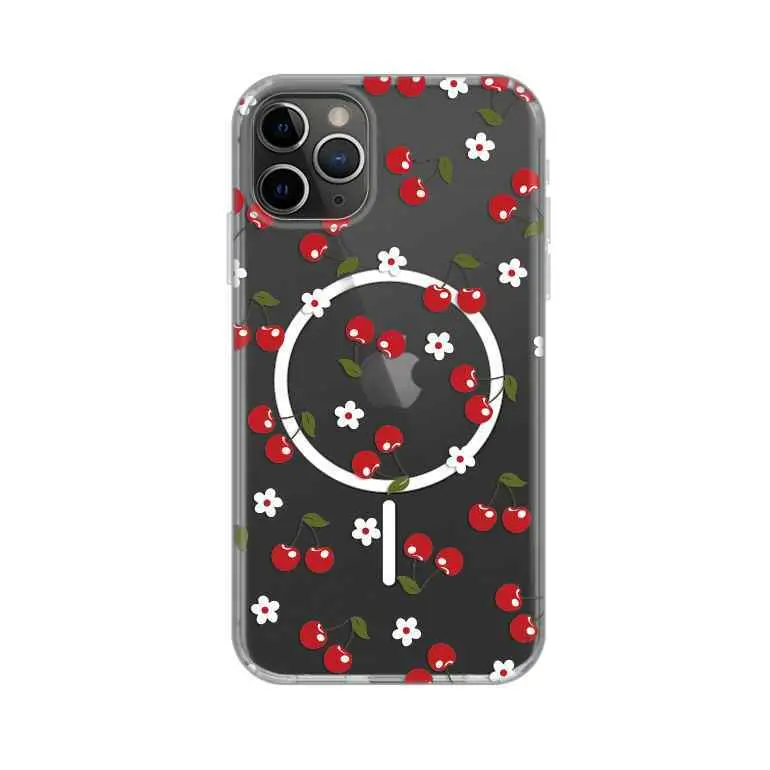 Maska Print Magsafe za iPhone 11 Pro Cute Cherries