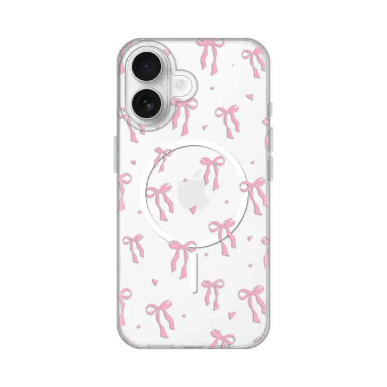 Maska Print Magsafe za iPhone 16 6.1 Cute Bows