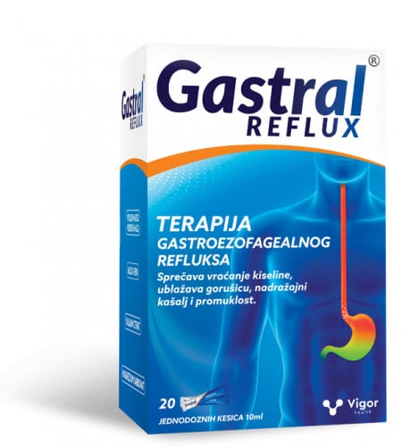 GASTRAL REFLUX 20 KESICA