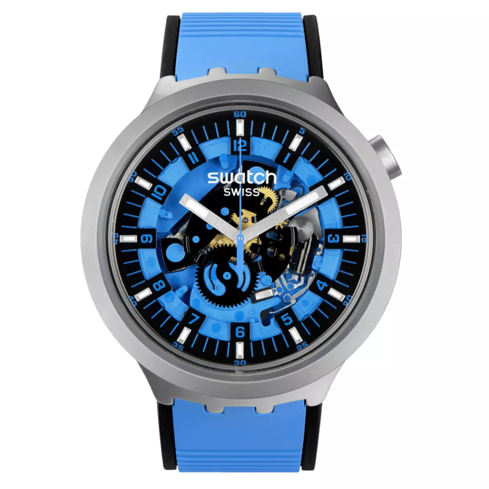 SB07S106 SWATCH Azure Blue Daze muški ručni sat