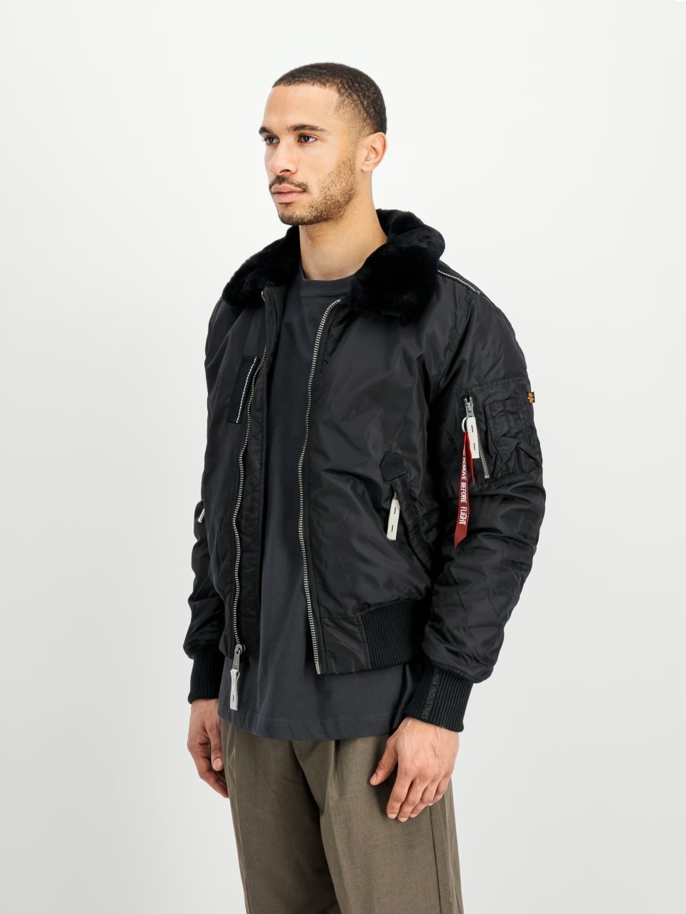 ALPHA INDUSTRIES INJECTOR III JAKNA BLACK