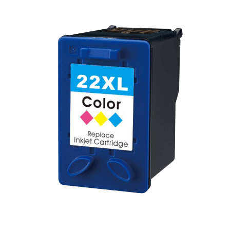Ink Cartridge HP 22XL Color for use (HP)