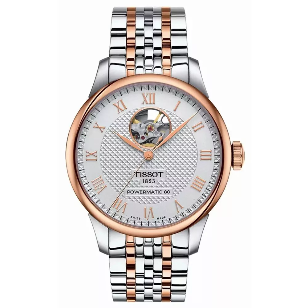 T006.407.22.033.02 TISSOT Le Locle Powermatic 80 Open Heart muški ručni sat