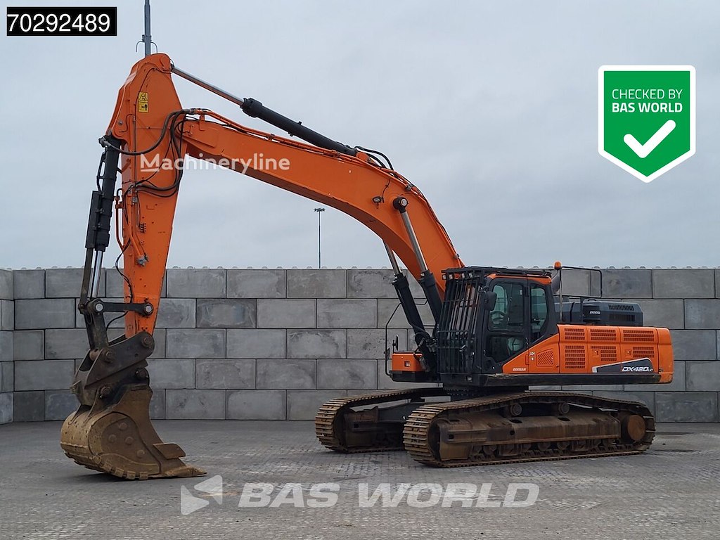 Doosan DX420 LC-5 bager guseničar