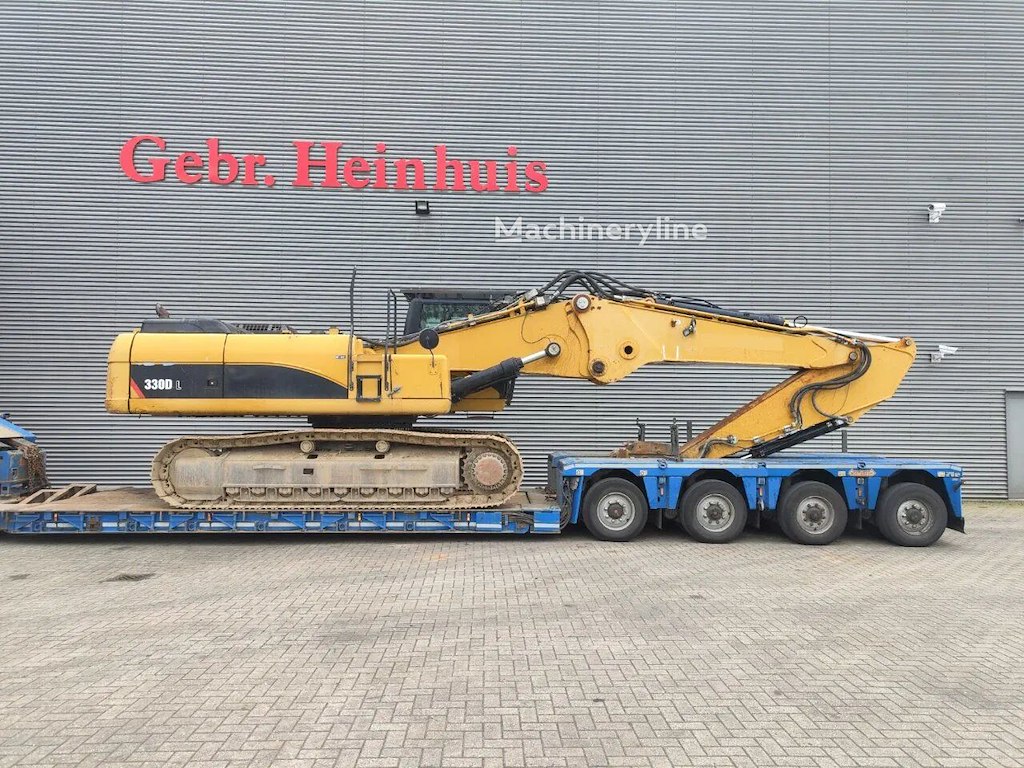Caterpillar 330 UHD-DL Normal + Demolitionboom 21 Meter 2 x Oil Quick OQ80 Q bager guseničar