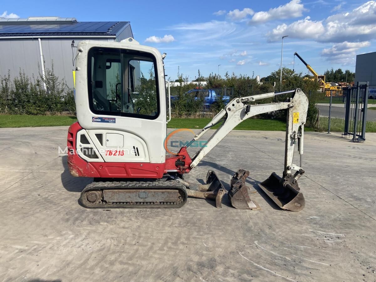 Takeuchi TB216 mini bager