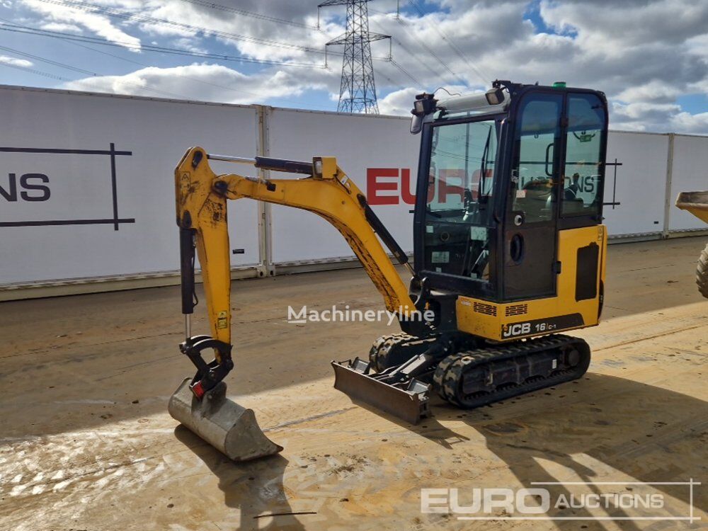 Prodaje se JCB 16C-1 mini bager na aukciji