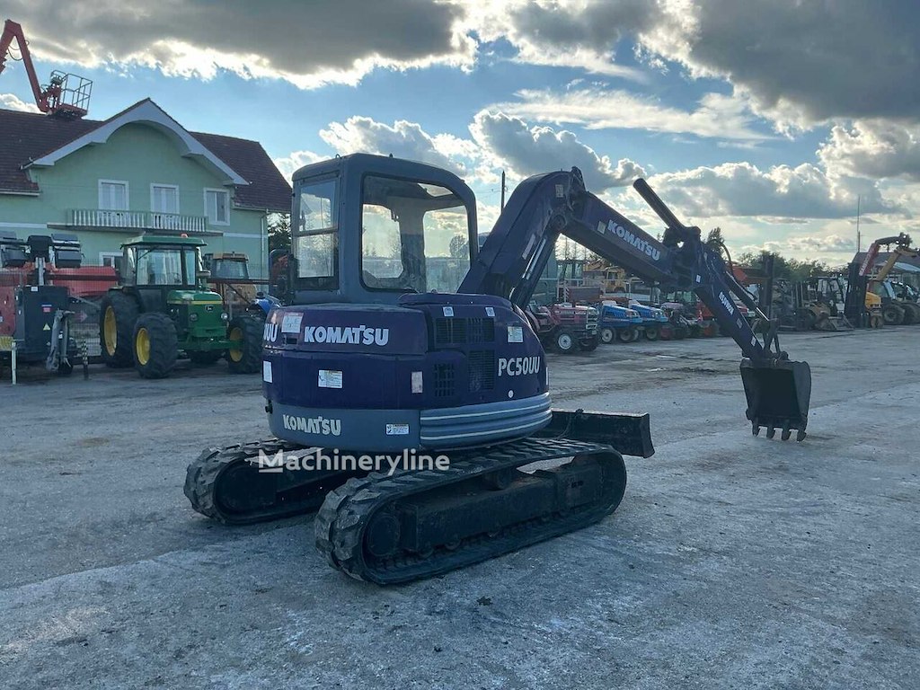 Prodaje se Komatsu PC50 UU-2 mini bager na aukciji