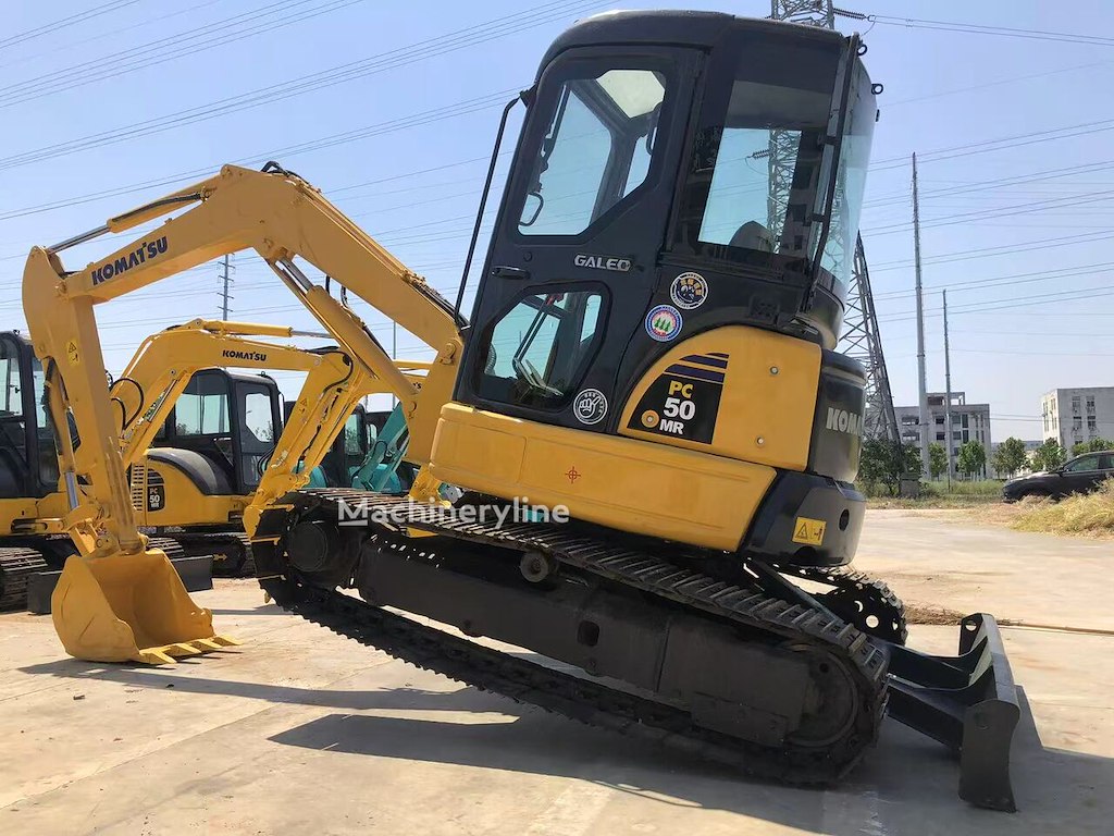 Komatsu PC50MR mini bager