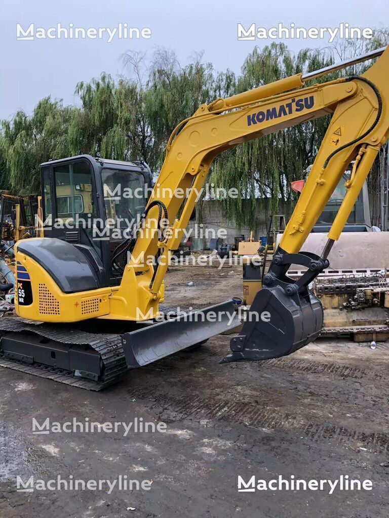 Komatsu PC55MR mini bager
