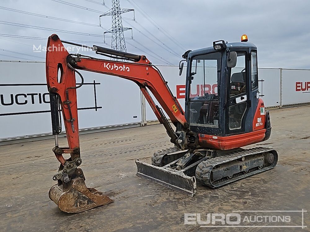 Prodaje se Kubota KX71-3 mini bager na aukciji