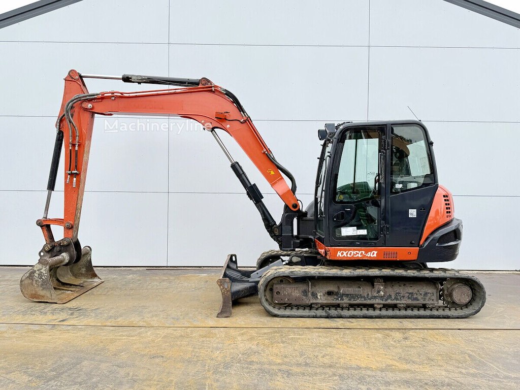 Kubota KX080-4a mini bager