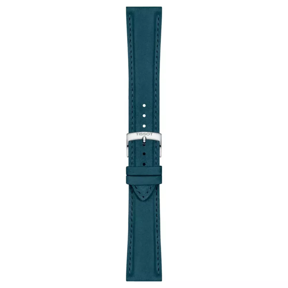 ON.T852048227 TISSOT LEATHER BLUE STRAP