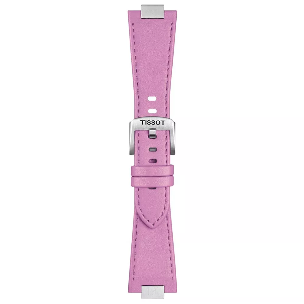 ON.T852049546 TISSOT LEATHER Pink