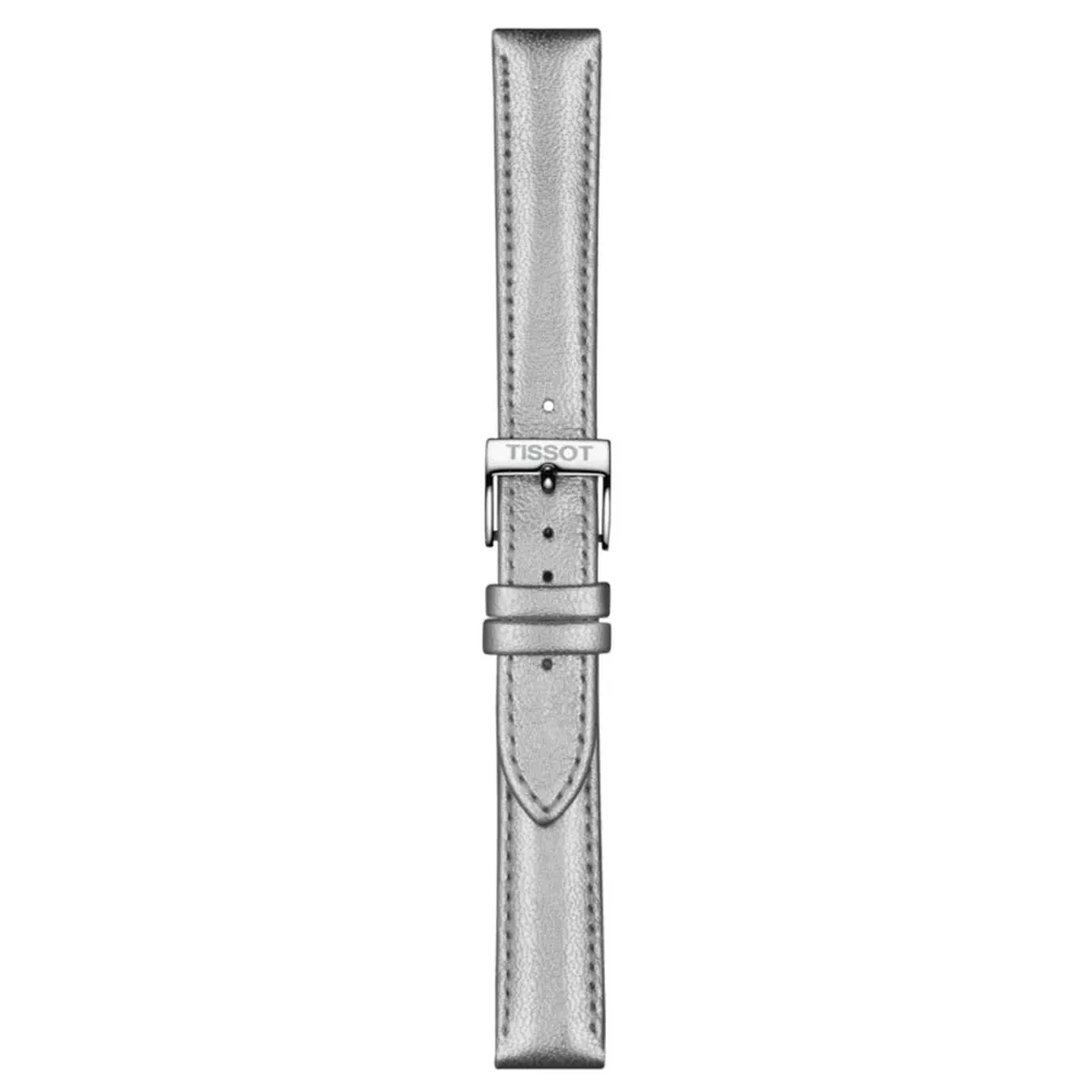 ON.T852047129 TISSOT GREY LEATHER STRAP