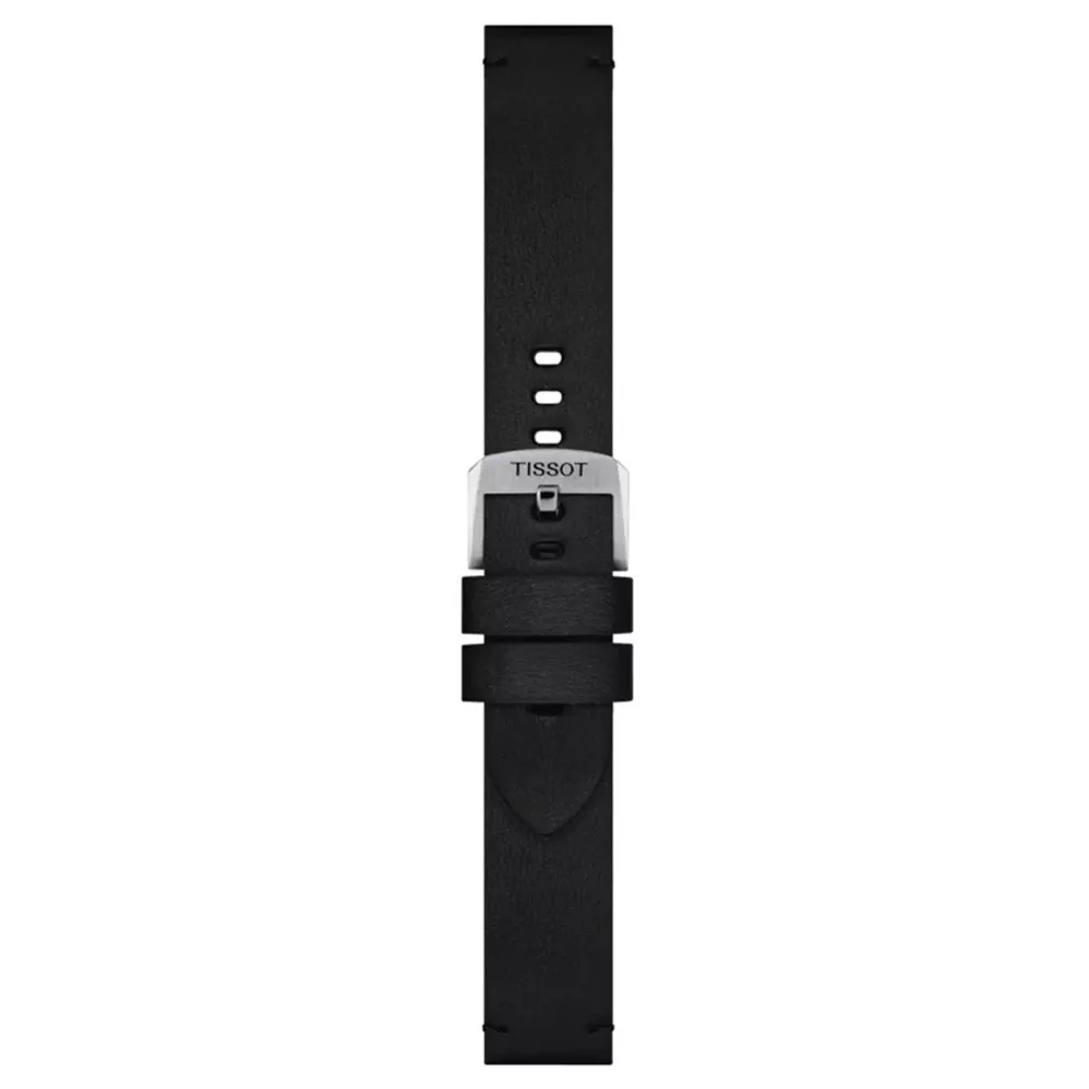 ON.T852048019 TISSOT LEATHER BLACK STRAP