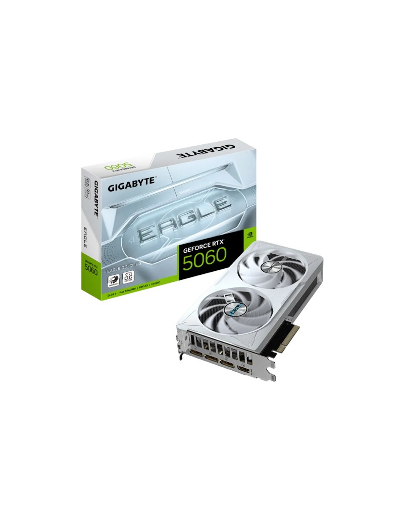 GIGABYTE nVidia GeForce RTX 5060 EAGLE 8GB 128bit GV-N5060EAGLEOC ICE-8GD rev. 1.0