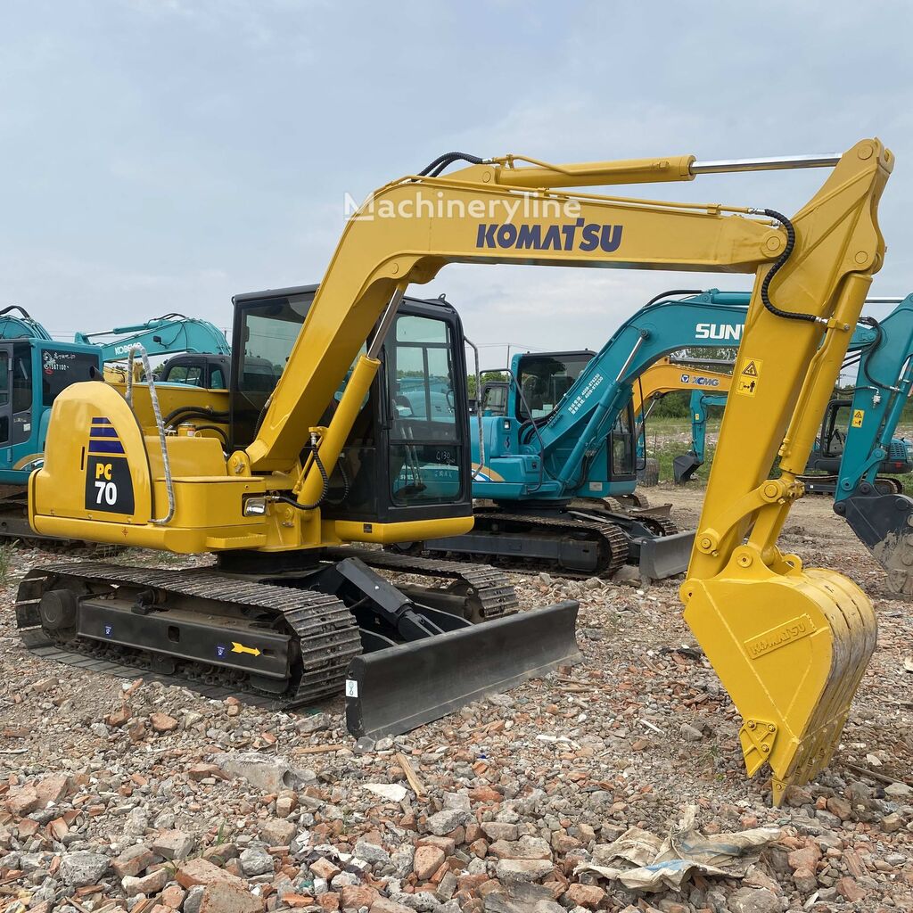 Komatsu PC700 midi bager