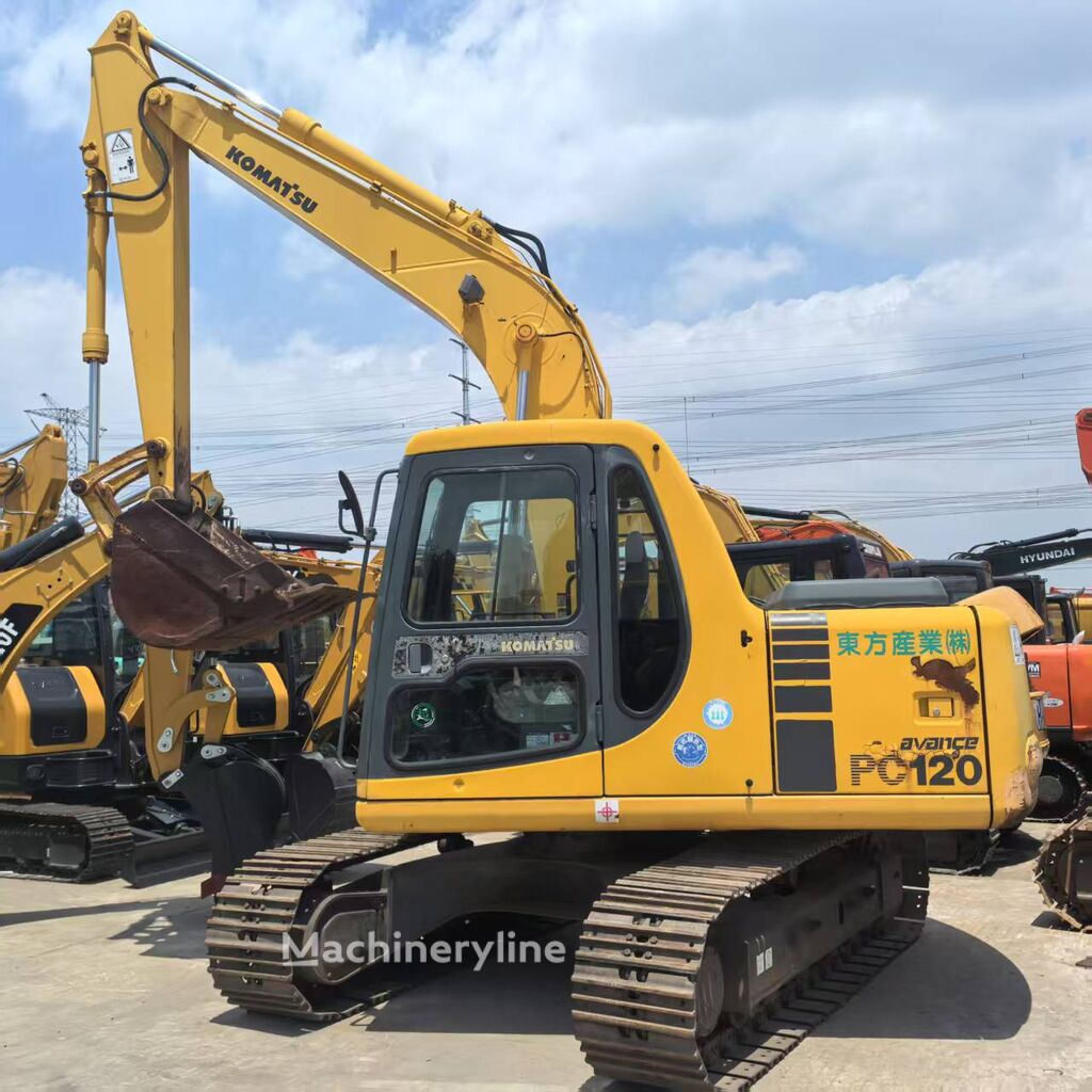 Komatsu PC120 bager guseničar