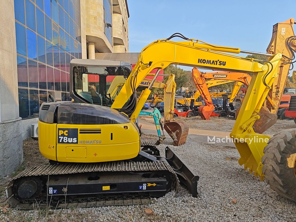 Komatsu PC78US mini bager