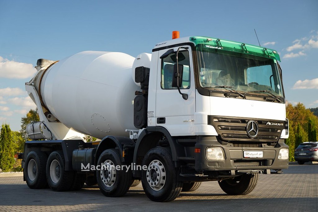 Mercedes-Benz ACTROS 3246 / BETONOMIESZARKA SCHWING STETTER / 8X4 / EPS + SPRZ kamion s mešalicom za beton