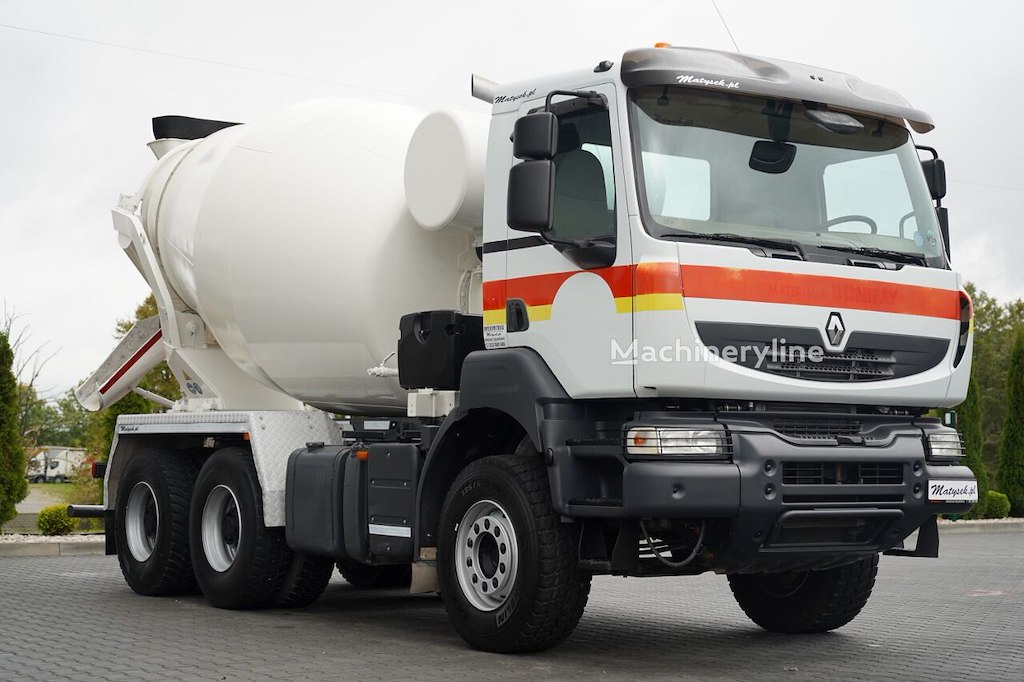 Huch na šasiji Renault KERAX 460 kamion s mešalicom za beton