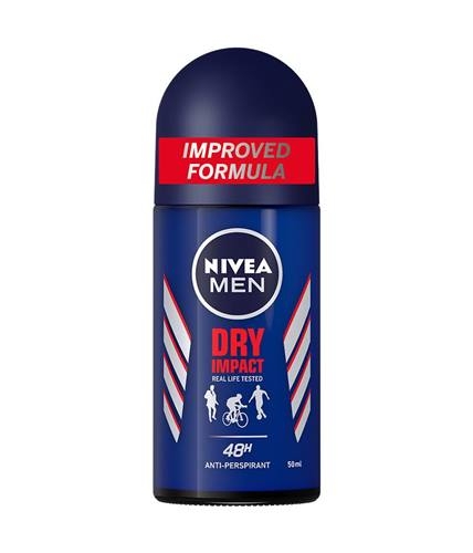 NIVEA ROLL ON 50ML DRY IMPACT FOR MEN